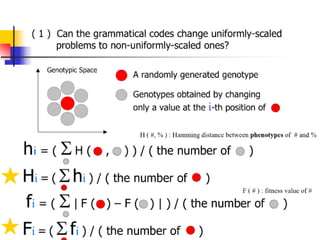 Inducing Sequentiality Using Grammatical Genetic Codes | PPT