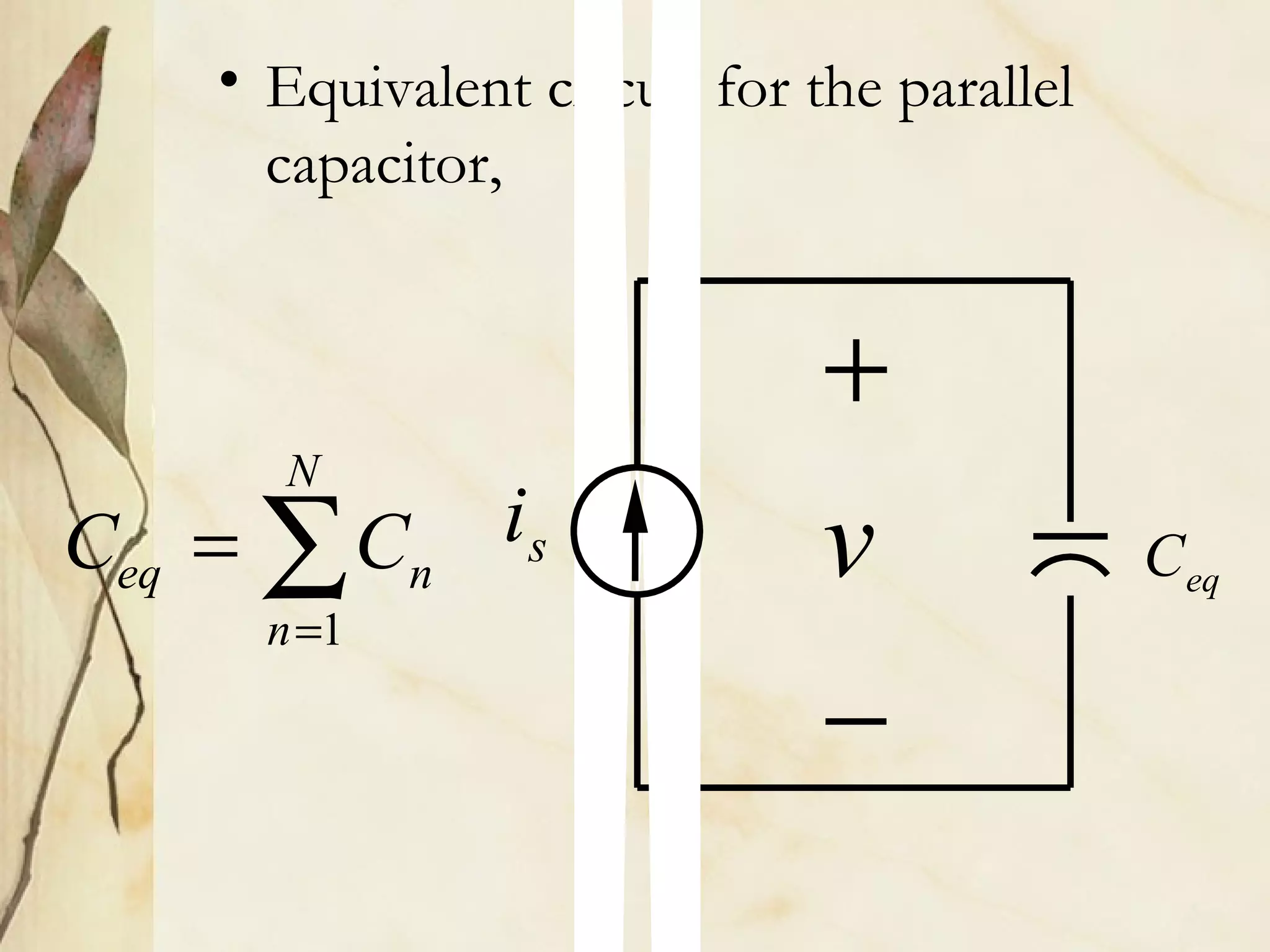 Inductance and capacitance | PPT