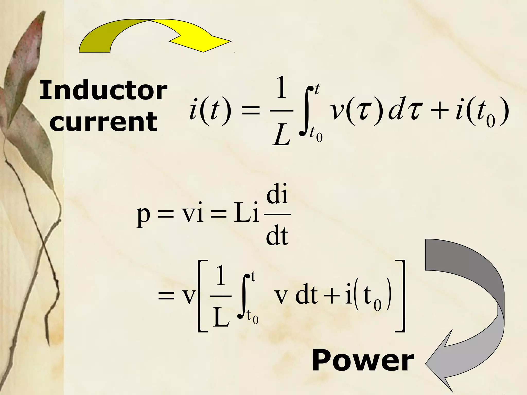 Inductance and capacitance | PPT
