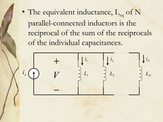 Inductance and capacitance | PPT