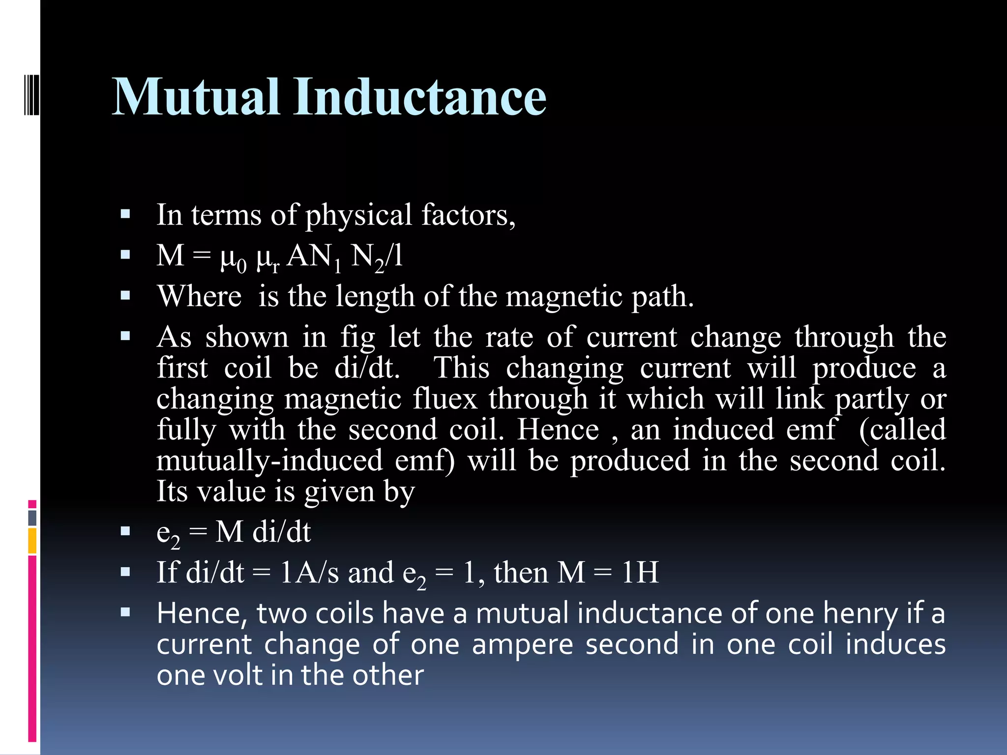 Inductance of an inductor | PPTX