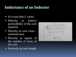 Inductance of an inductor | PPTX