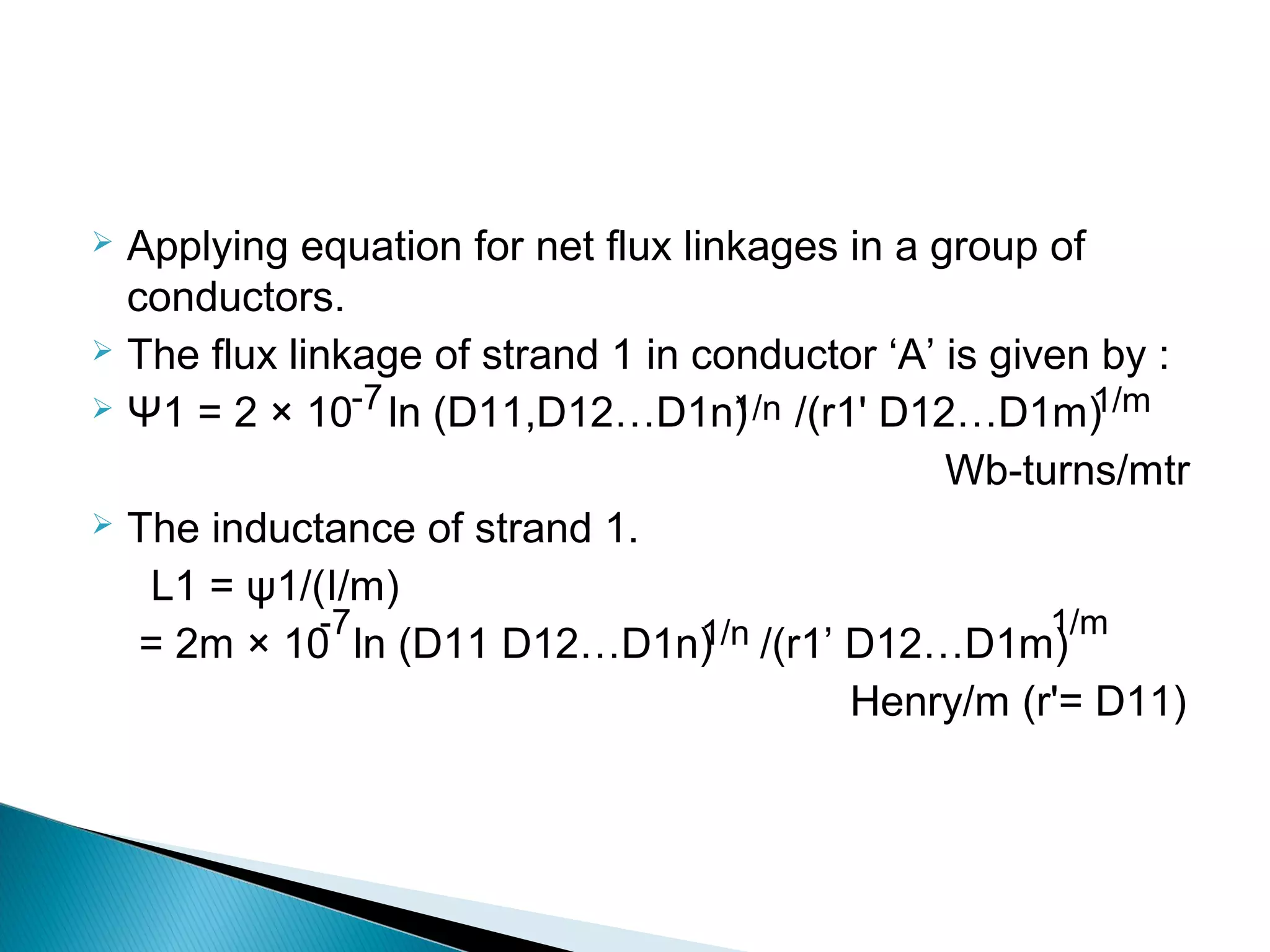 Inductance of transmission line | PPT