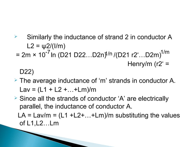 Inductance of transmission line | PPT