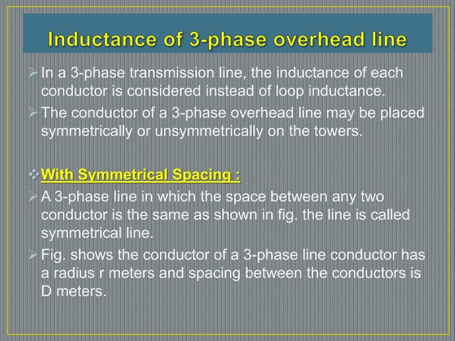 Inductance of transmission line | PPTX | Physics | Science