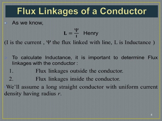 Inductance of transmission line | PPTX | Physics | Science