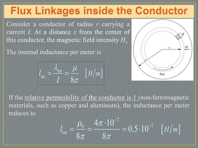 Inductance of transmission line | PPTX | Physics | Science