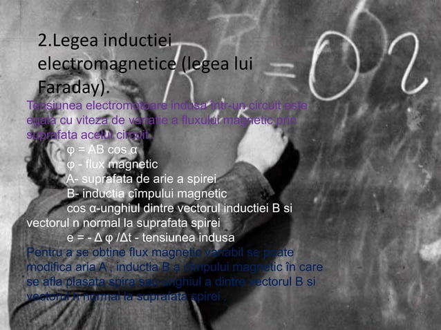 Inductia electromagnetica | PPTX