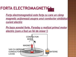 inductia electromagnetica fenomen fizica important | PPT