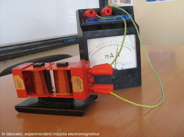 inductia electromagnetica fenomen fizica important | PPT