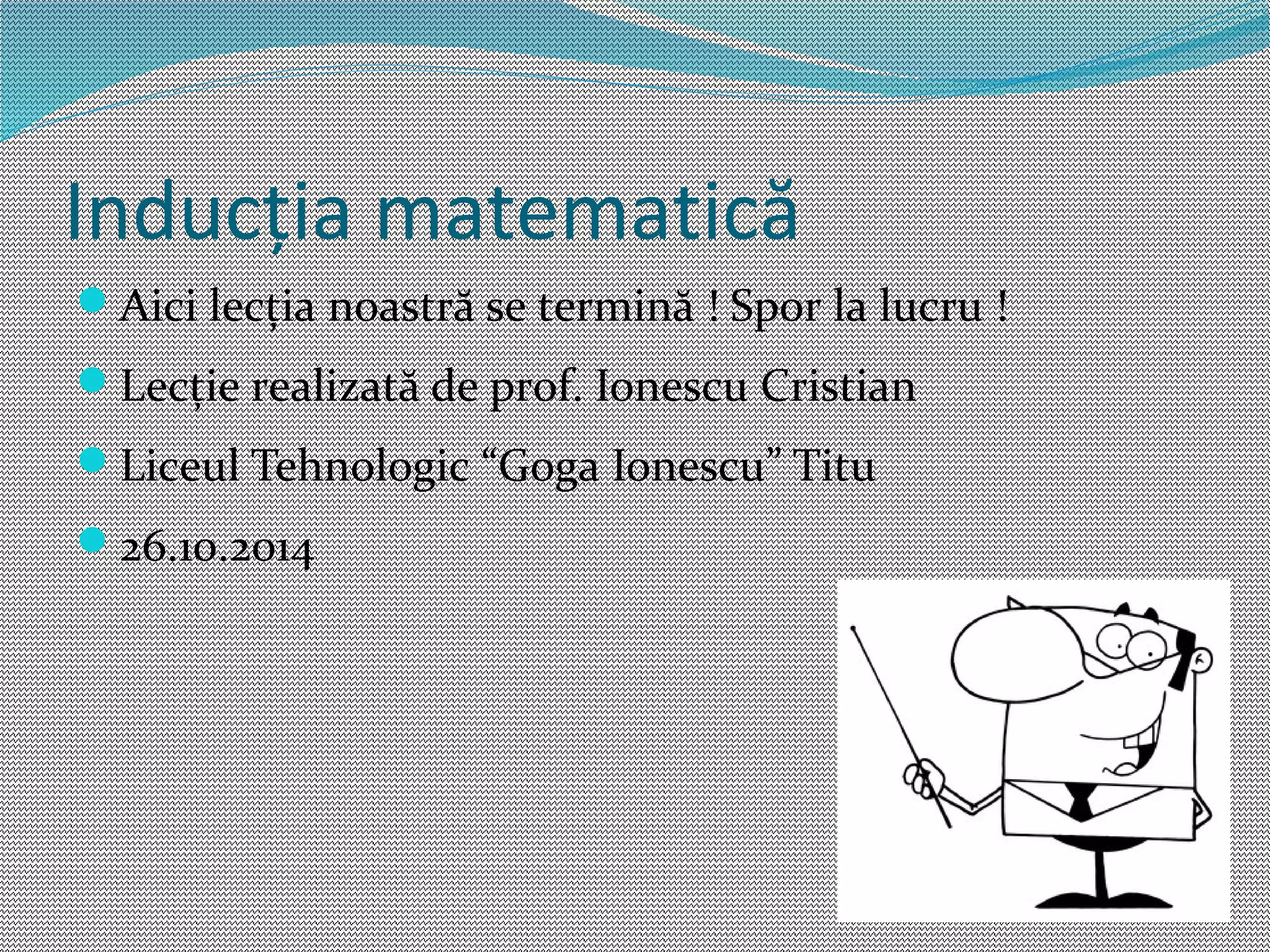 Inductia matematica | PPT
