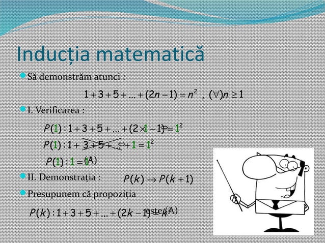 Inductia matematica | PPT