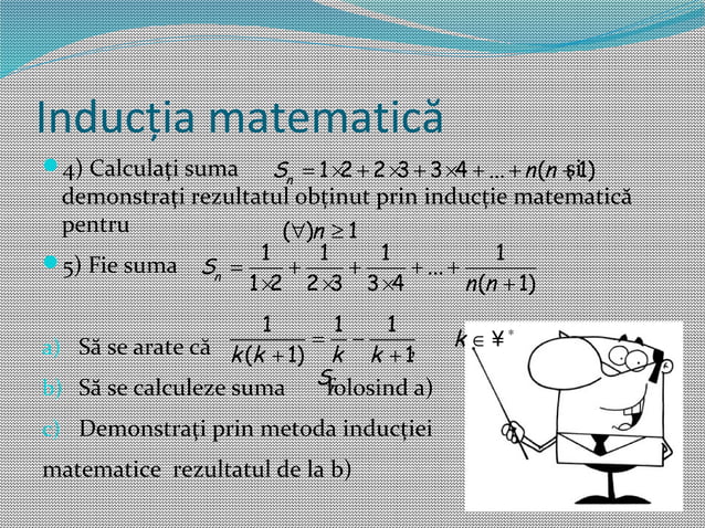 Inductia matematica | PPT