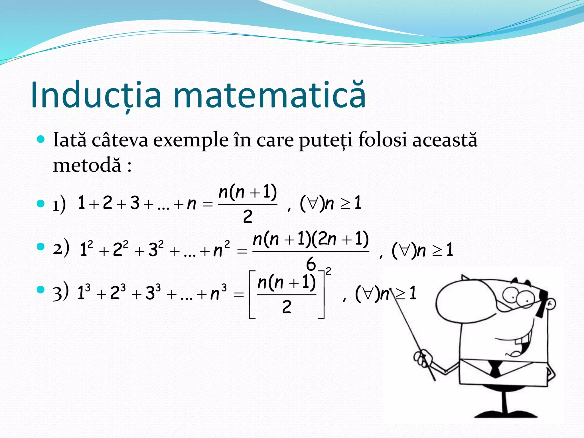 Inductia matematica | PPSX