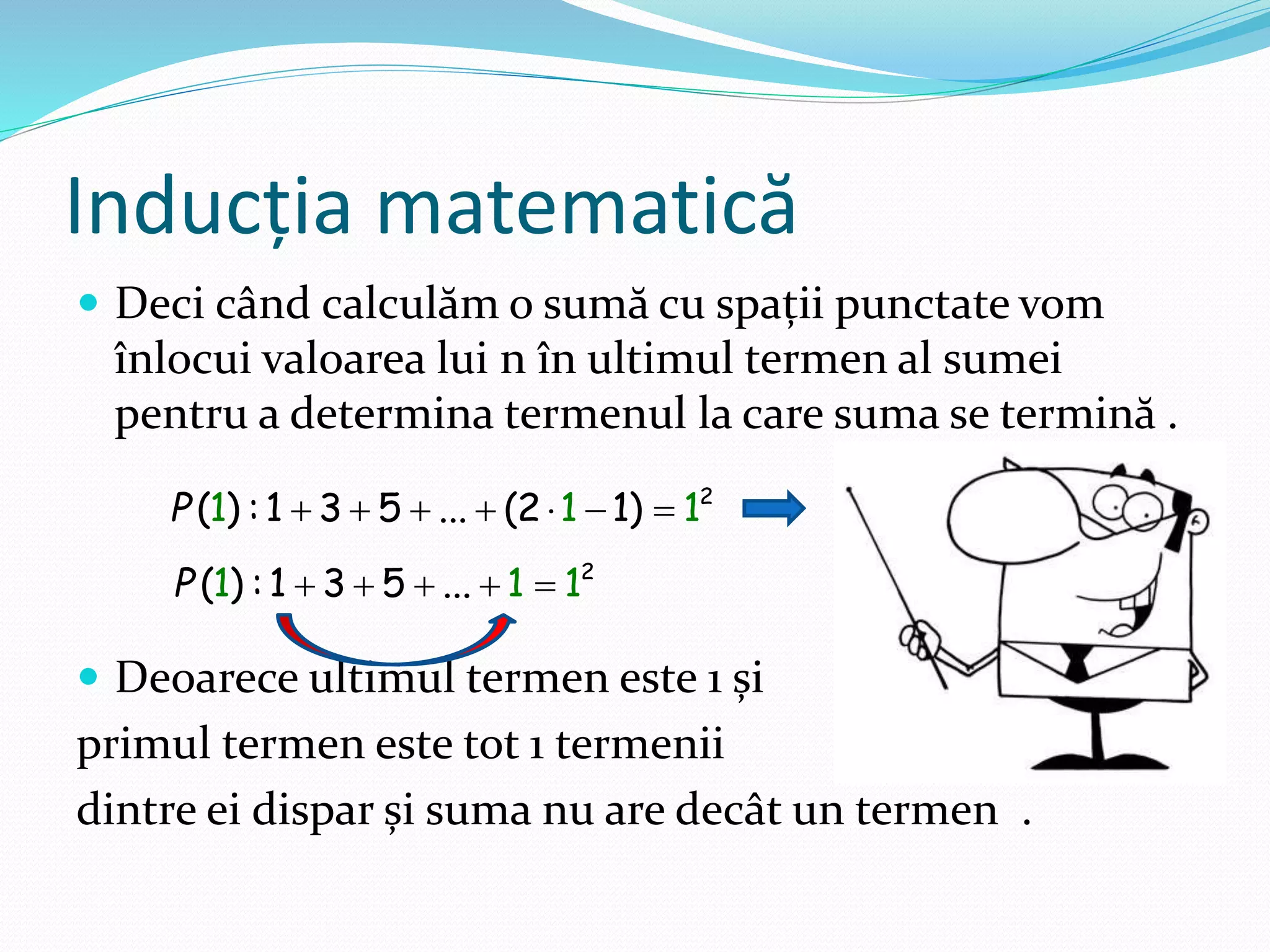 Inductia matematica | PPSX