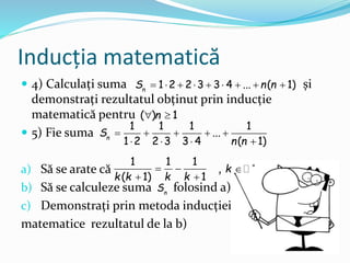 Inductia matematica | PPSX