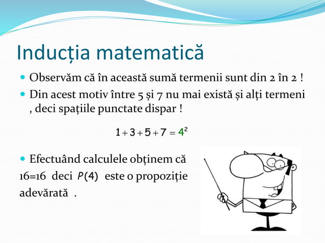 Inductia matematica | PPT