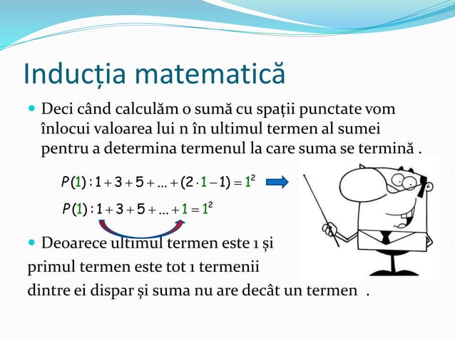 Inductia matematica | PPT