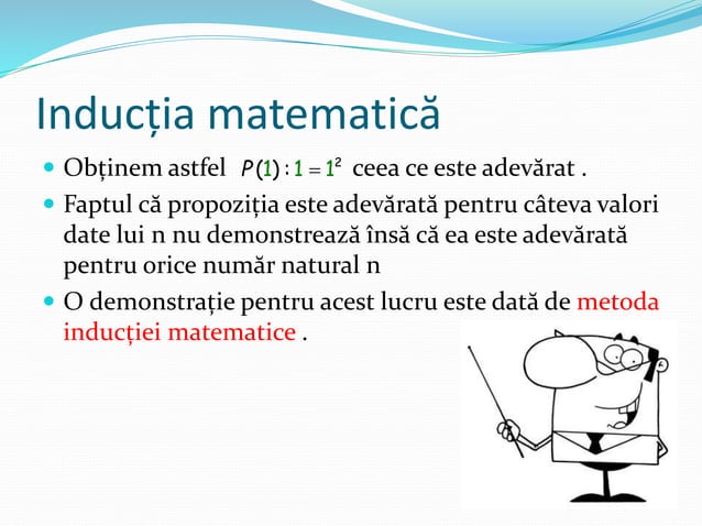Inductia matematica | PPT