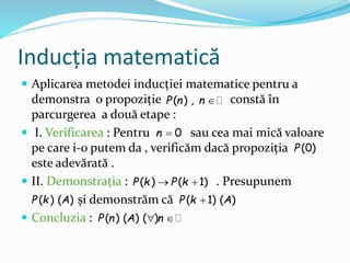 Inductia matematica | PPSX