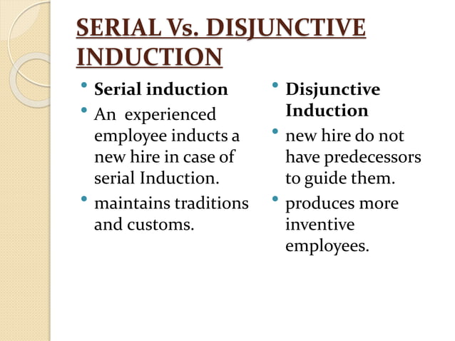 Induction | PPTX | Resume Writing and Advice | Job Search