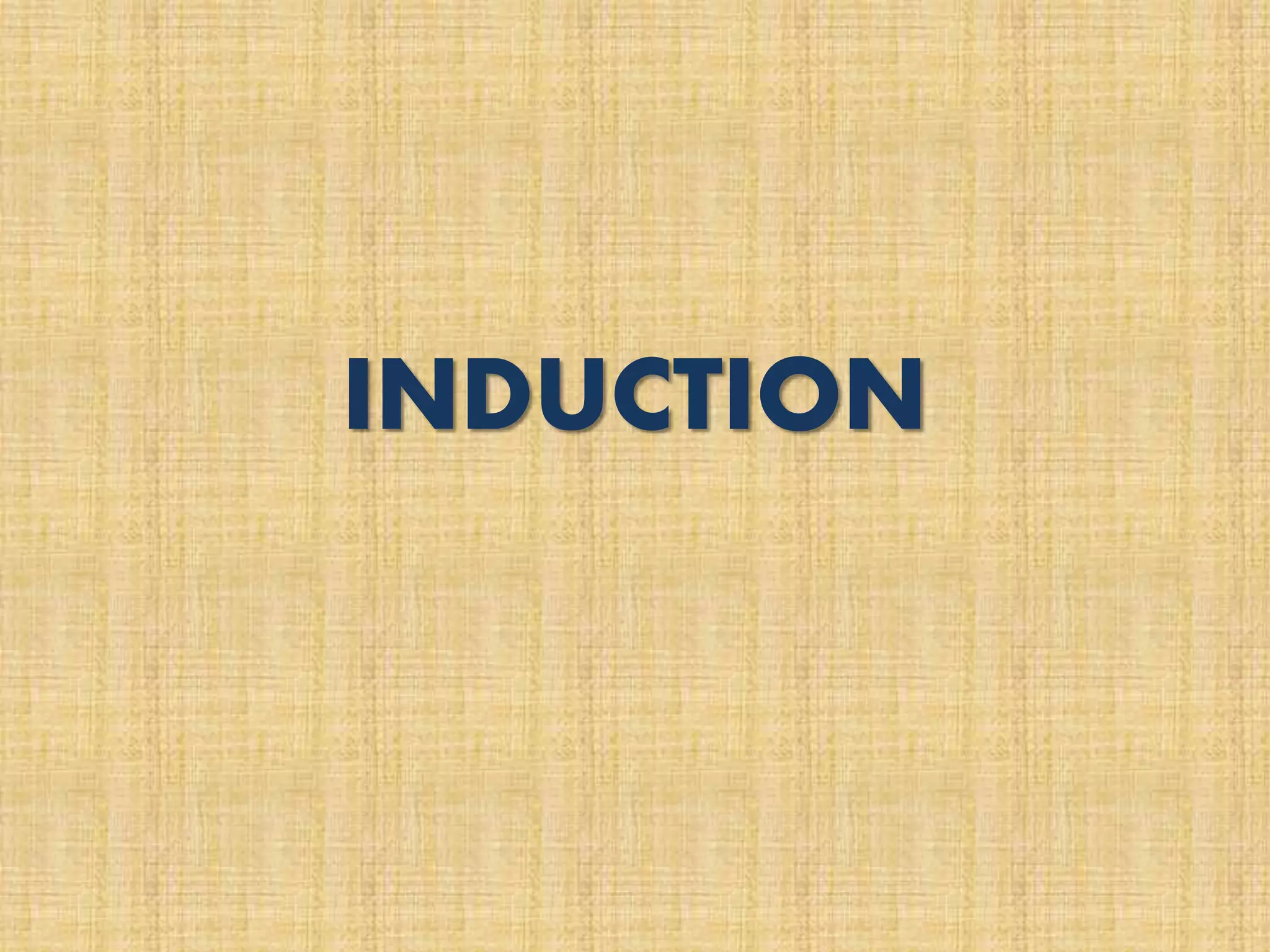 Induction | PPTX