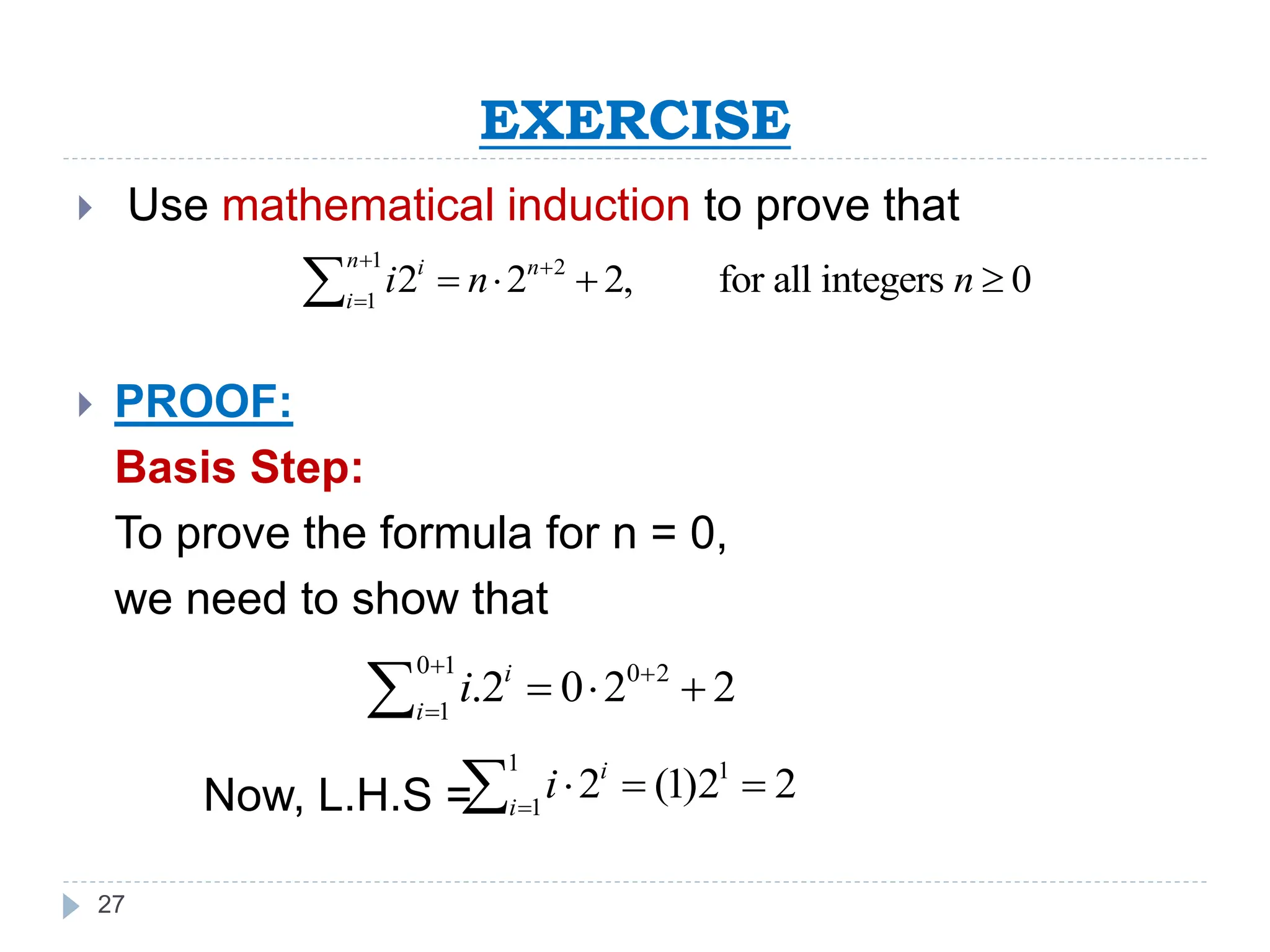mathematical induction and stuff Induction.pptx