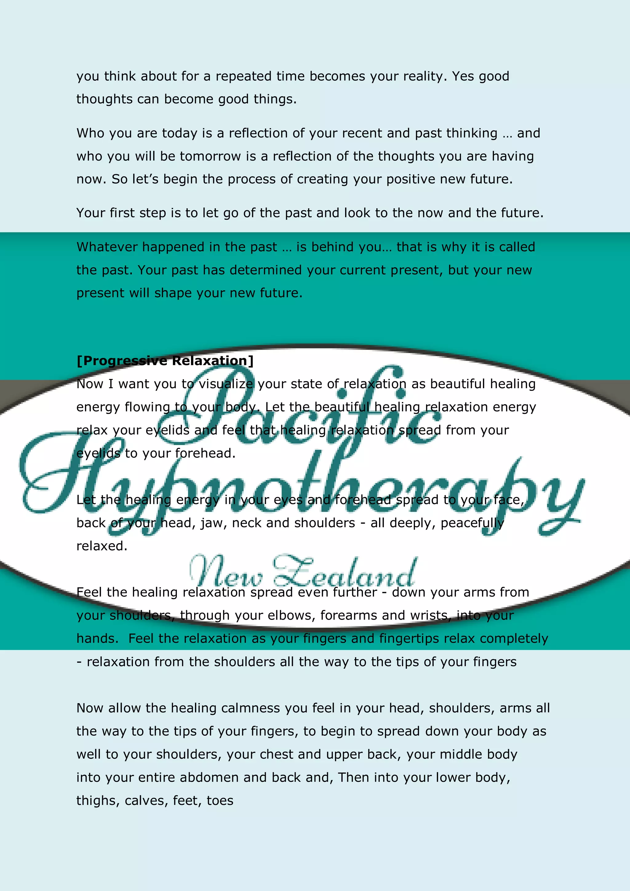 Hypnotherapy Induction - Candle Breathing | PDF