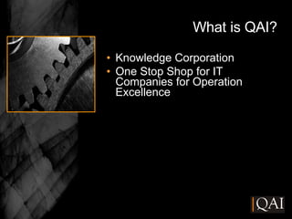Integrated View Of Qai - Induction ppt | PPT
