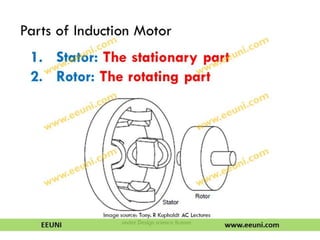 Induction motor: Types, Parts and Properties | PPTX