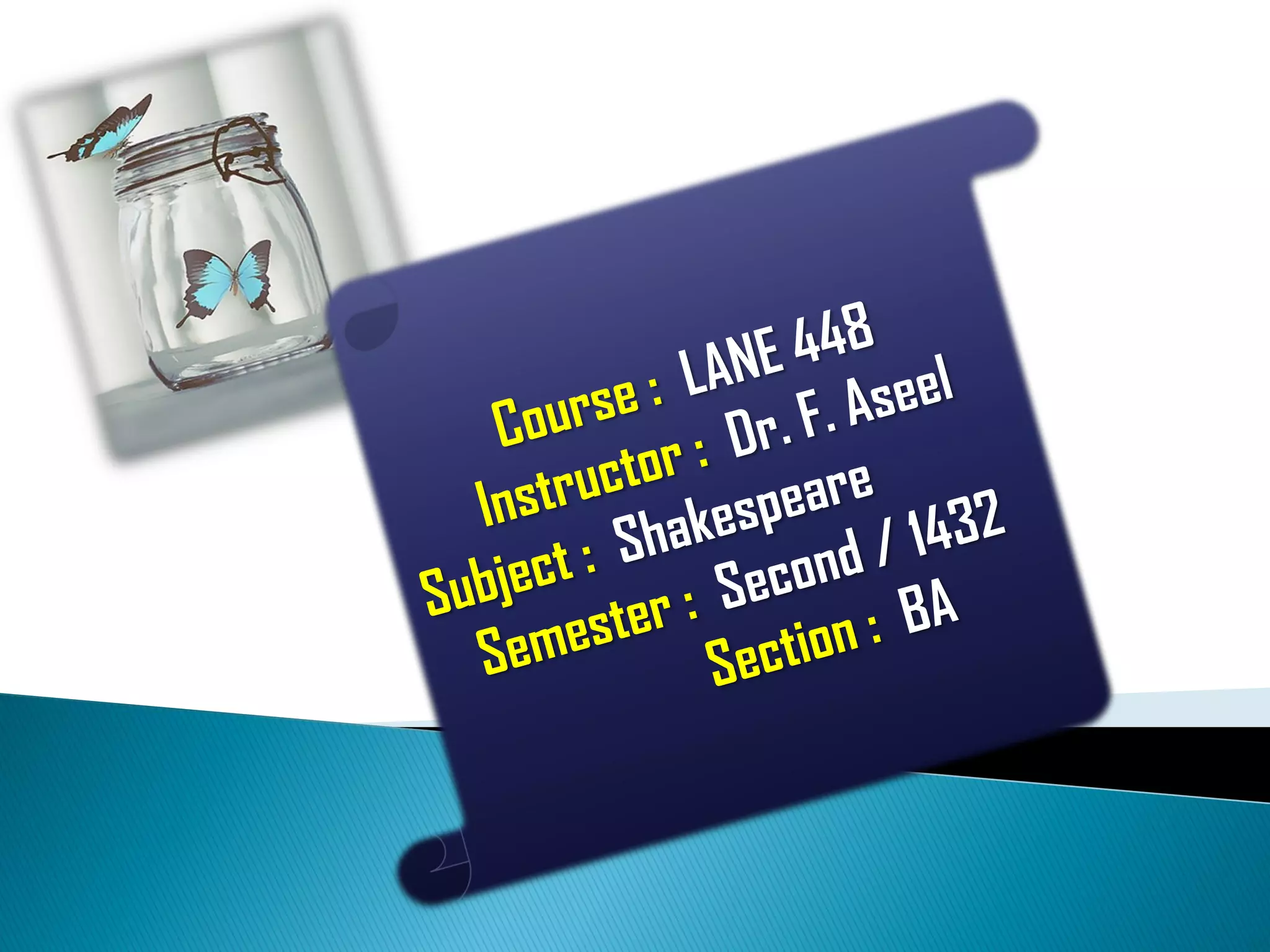 Induction & act i of the taming of the shrew by dr. fawzia aseel | PDF