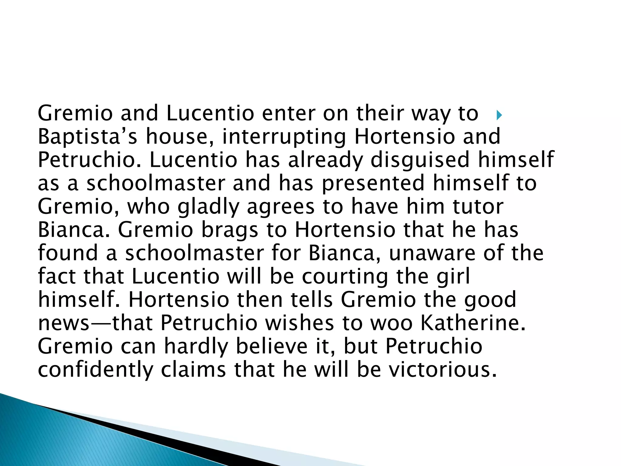 Induction & act i of the taming of the shrew by dr. fawzia aseel | PPT