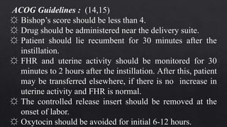 Induction and augmentation of labour by dr jograjiya | PPSX