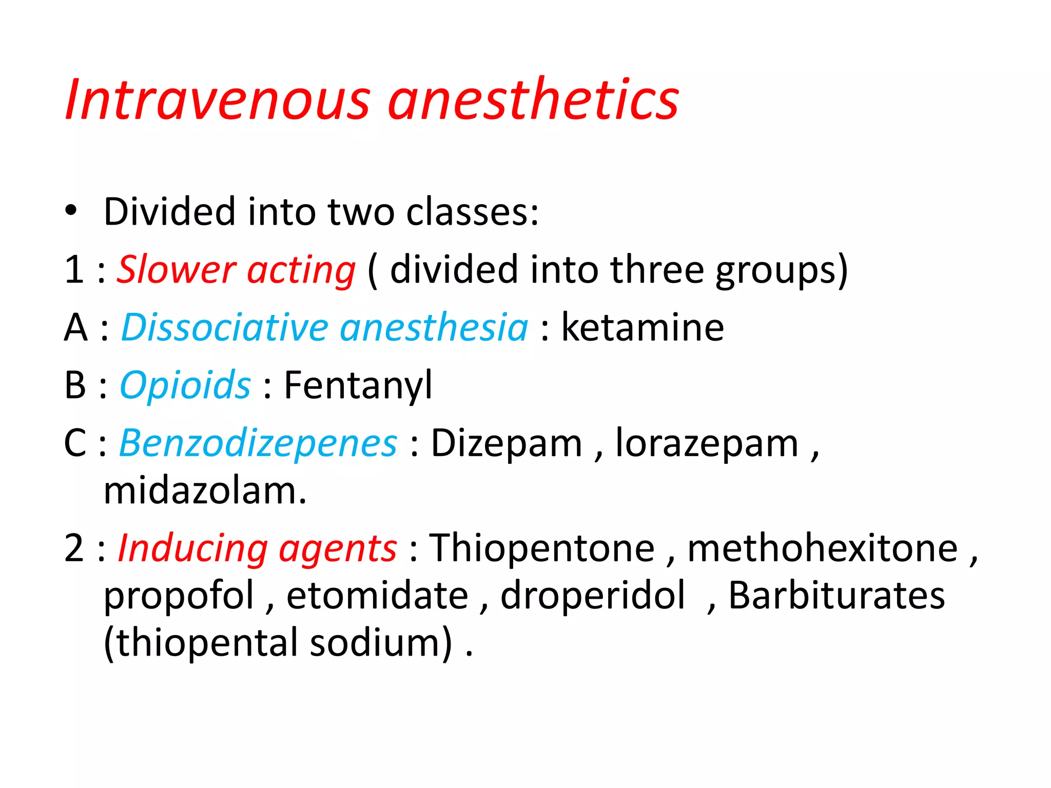 INDUCTION AND MAINTANANCE OF ANESTHESIA IN FIELD CONDITION IN ANIMALS ...