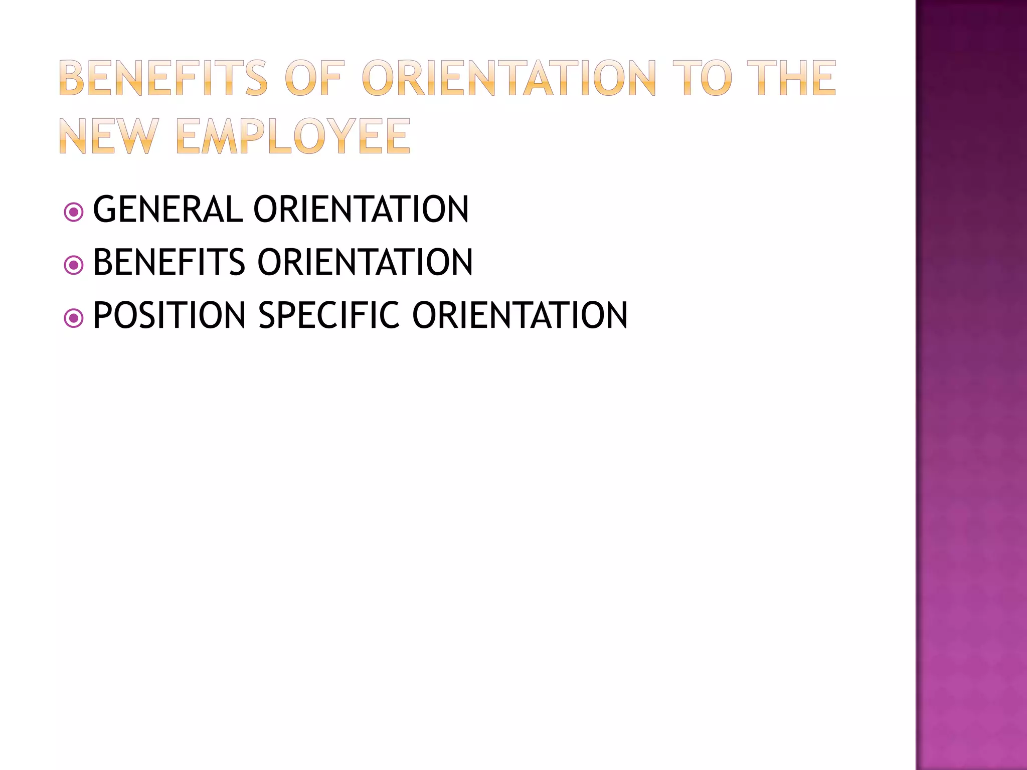 Induction and orientation ppt | PPTX