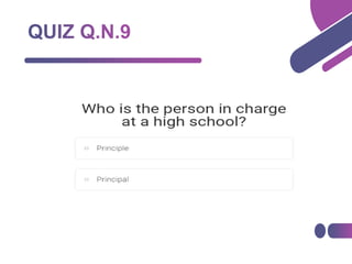 Induction common grammatical errors | PPTX