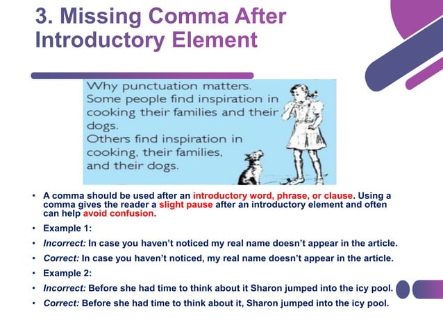 Induction common grammatical errors | PPTX