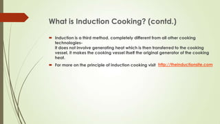 Induction cooking | PPTX