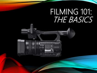 Induction filming basics | PPT