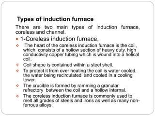 Induction furnace | PPTX