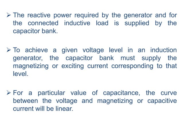 Induction generator | PPTX
