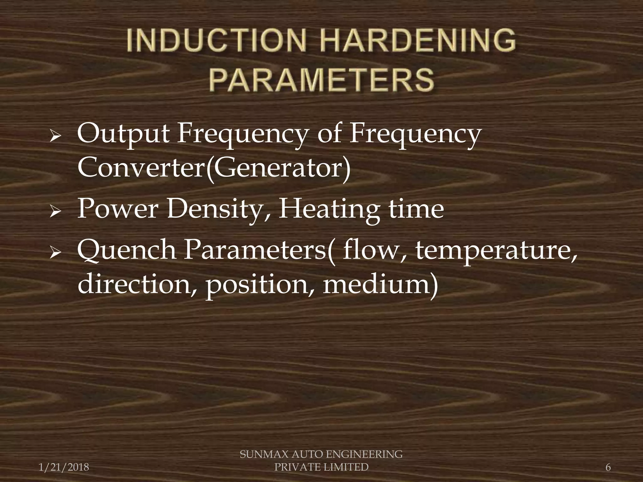 Induction Heating | PPTX
