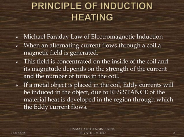 Induction Heating | PPTX | Physics | Science