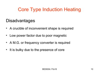 Induction Heating-Core type induction furnace | PPT