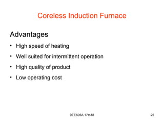 Induction Heating-Core type induction furnace | PPT