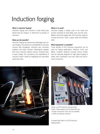 Induction heating applications | PDF | Manufacturing Industry | Industries