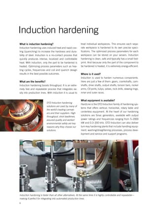 Induction heating applications | PDF | Manufacturing Industry | Industries