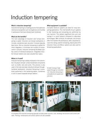 Induction heating applications | PDF | Manufacturing Industry | Industries