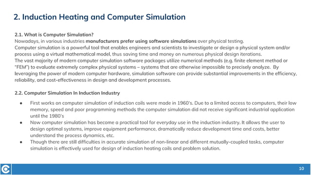 Induction Heat Treatment & Role of Computer Simulation | PPT