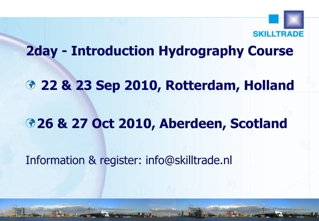 Introduction Hydrography | PPT